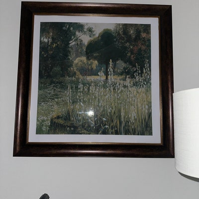 Golf Vintage Painting Landscape Art Print Vintage Golf Course Wall Art ...