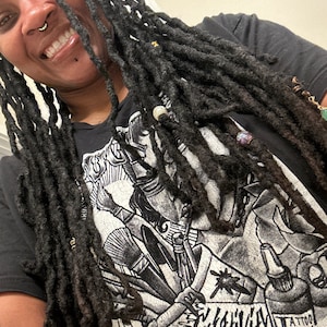 Loc Jewelry Hair Beads, Egyptian Bead Set of 4, Dreadlock Jewelry ...