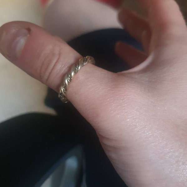 Solid Bronze Viking Finger Ring. Scandinavian. Nordic. Historical ...