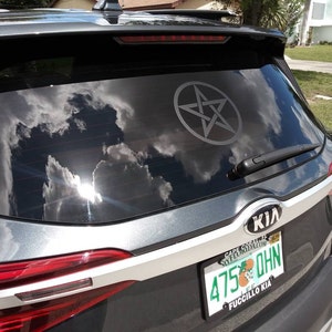 Pentacle Vinyl Decal Sticker - Etsy