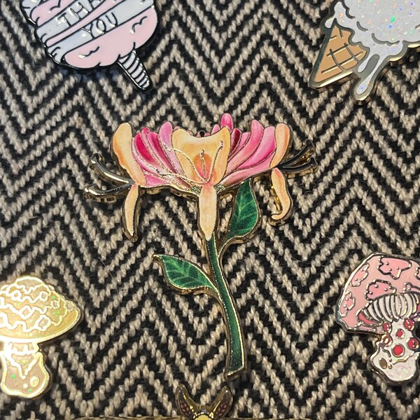 The Quality of Your Life Text Enamel Pin, Mental Health Quotes ...