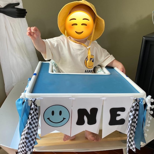 Sun High Chair Banner, Sun Rainbow Banner Boy, Baby Boy 1st Garland ...