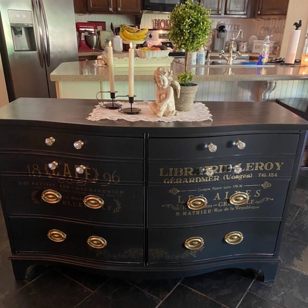 Dixie Belle CAVIAR Chalk Mineral Paint - Etsy