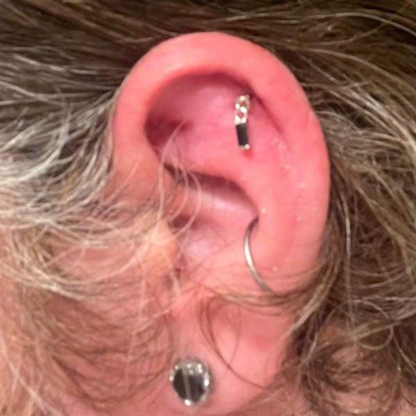 Dainty Wish Upon a Star Rook 6mm 8mm 16g 18g 20g 316L Surgical Steel ...