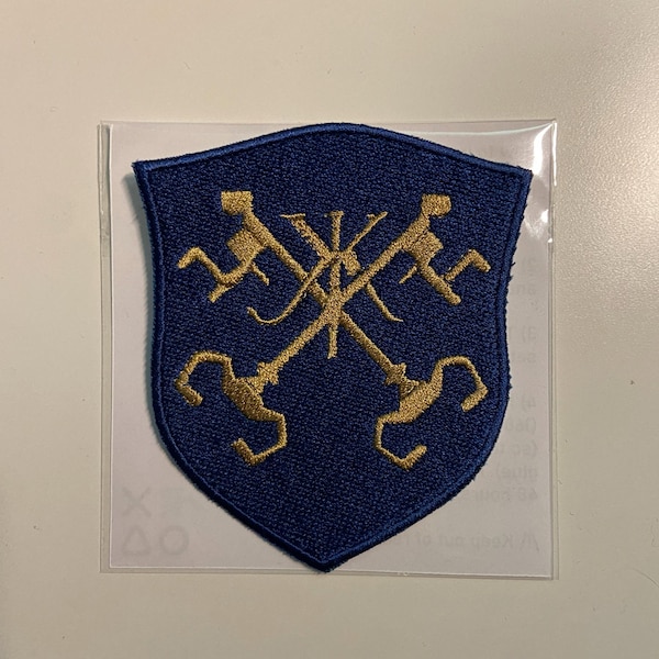 Kiramman's Crest - Arcane Patch: Embroidered Iron-on Applique - Etsy