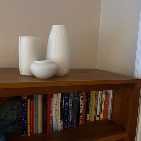 Tall Craftsman Pottery, Teco Style Vase, Bungalow Interior Decor ...