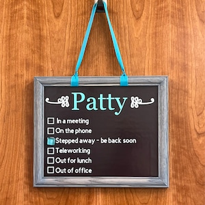 Out of the Office Signwill Return With Date Signwrite on - Etsy