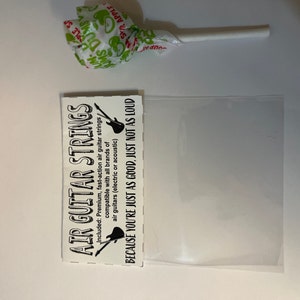Air Guitar Strings Funny Gag Gifts; White Elephant; Novelty Gifts ...