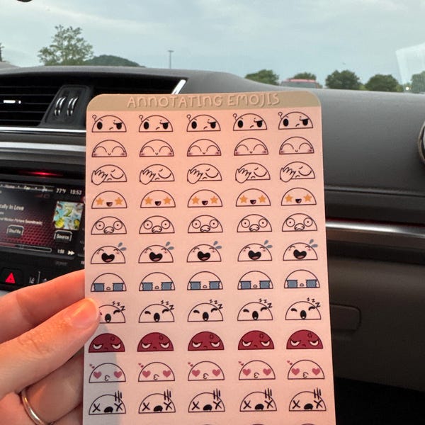 Smutty Good Time (3rd Edition) Sticker Sheet, Book Annotating Stickers ...