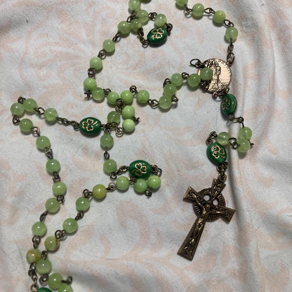 Sacred Heart of Jesus Chaplet, Bronze Chaplet of the Sacred Heart ...