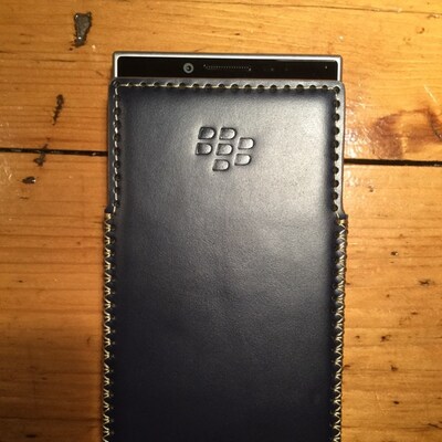 Smartphone OSTRICH Leather Case genuine Leather Black - Etsy