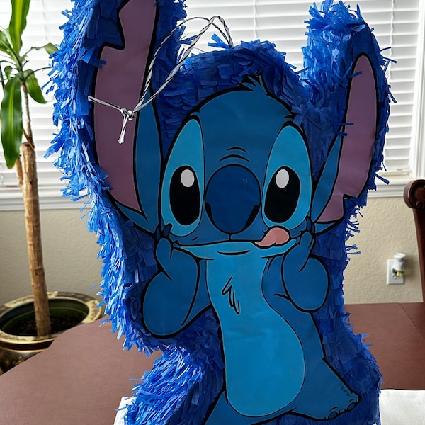 Stitch Piñata! 27”x 16” X4” , Lilo Y Stitch Theme - Etsy