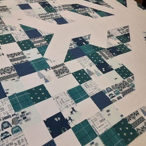 Woven Stars Variations Fabric Weaving Pattern by WEFTY | Etsy