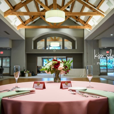 6/7/8 Circle Menu Cards, Round Menu for Standard Dinner Plates, Modern ...