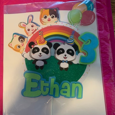 Baby Bus Cake Topper/ Baby Bus Cupcake Topper/ Baby Bus/ Cake Topper ...