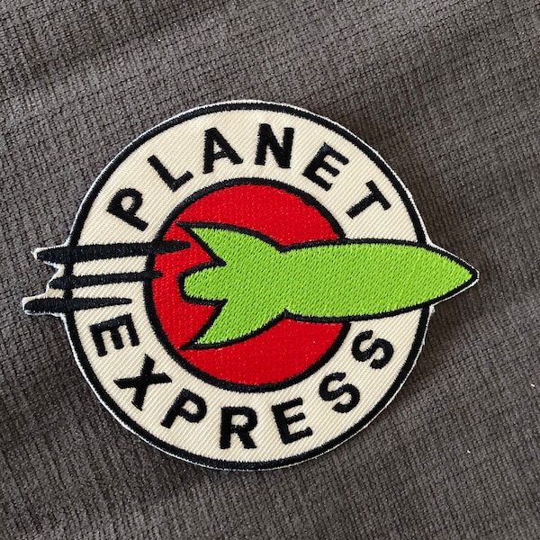Futurama Planet Express Crew Patch Real Uniform Embroidered Sew on Iron ...