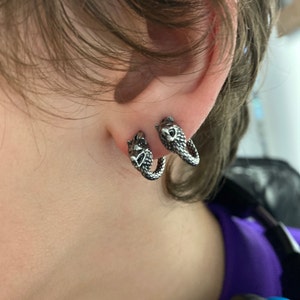 Ear Cuff Gothic Ear Cuff Snake Ear Cuff Stainless Steel | Etsy