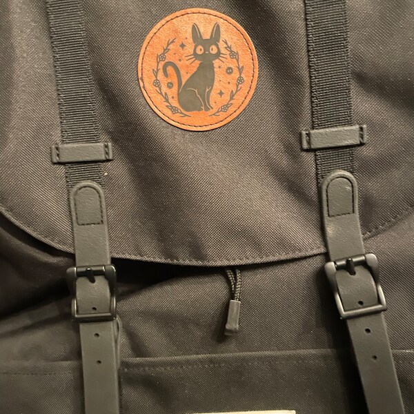 Engraved Leather Patch for Hats, Bags, Backpacks, Iron Patch, Custom ...