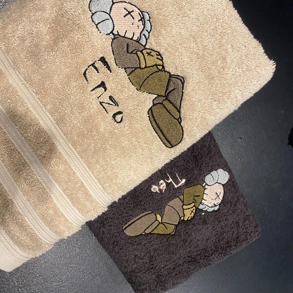Kaws Embroidery Design - Etsy