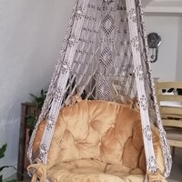 PATTERN Macrame Swing DIY Instant LINK Step-by-step Instructions ,learn Custom Design Patterns ...