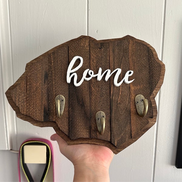 Key Holder for Wall Minnesota Key Hanger Minnesota Key Holder Home ...