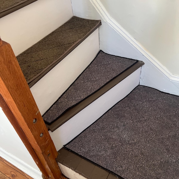 Stair Rug, Custom Shaped Stair Rug, Rectangle Triangle Trapezoid & More ...