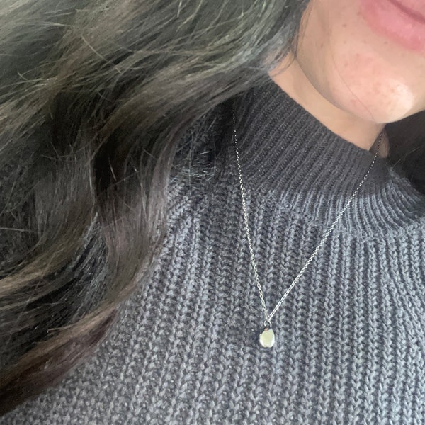 Cremation Urn Necklace, Tiny Teardrop Urn Jewelry, Cremation Dust Ash ...