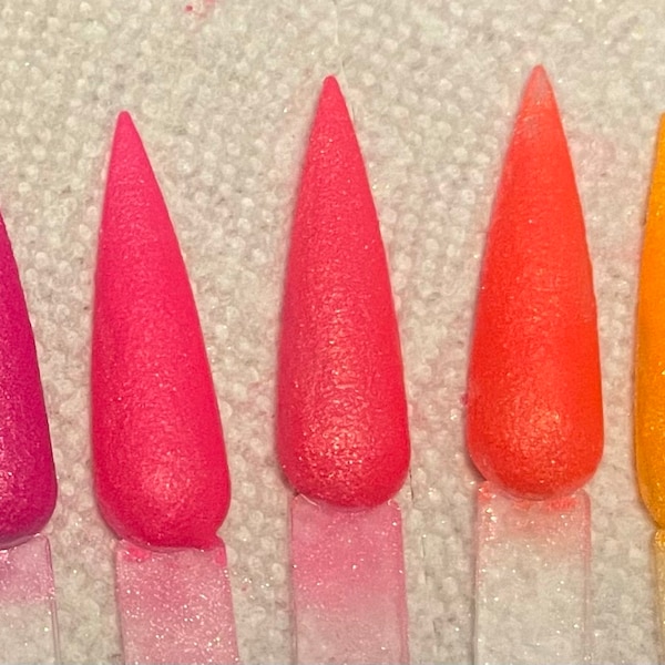 Electric Paradise Collection- Dip Powder, Dip Powder for Nails, Acrylic ...
