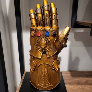 Metal Infinity Gauntlet Thanos Cosplay Infinity Gauntlet Iron Man 1/1 ...