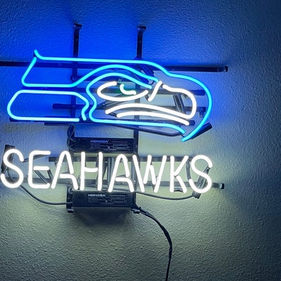 Handmade Neon Sign Custom Oklahoma State Cowboys Go Pokes Real Glass ...