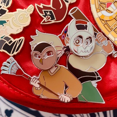 Toh Magnetic Hard Enamel Pin - Etsy