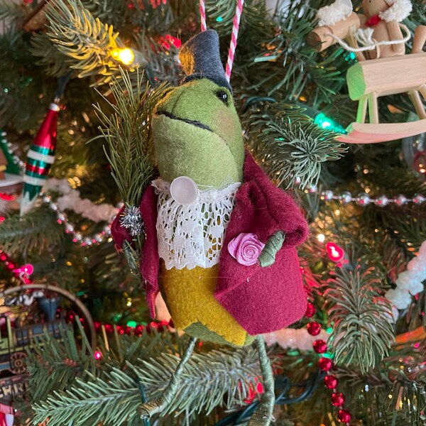 PDF DOWNLOAD DIY Jeremy Fisher Pattern Beatrix Potter Ornament ...