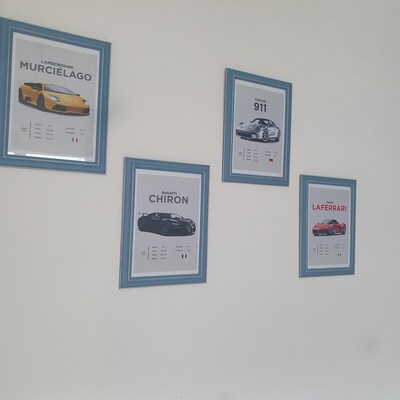 Bugatti Chiron Poster Print, Boys Room Decor, Home Office Art, Room ...