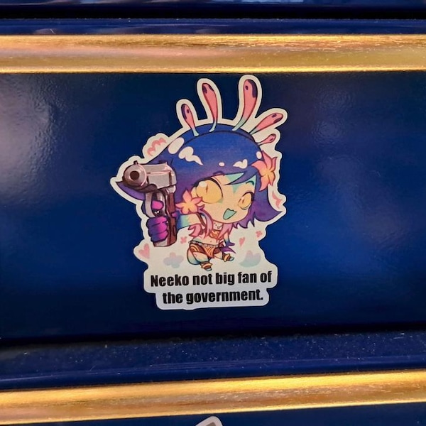 JJK Jujutsu Kaisen 4 Pc Cat Parade Stickers | Gojo Yuji Nobara Megumi ...