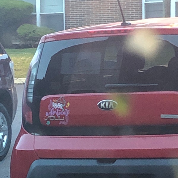 Soul Car Decal, Ursula, Vinyl Decal, Kia Soul, Unfortunate Souls, Poor ...