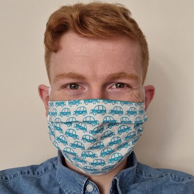 Tracheostomy Cover, Brown Cotton Double Sided Tracheostomy Scarf ...