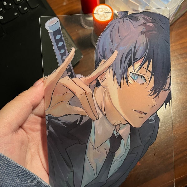 NIJISANJI EN Vtuber Noctyx Fake Polaroid - Etsy