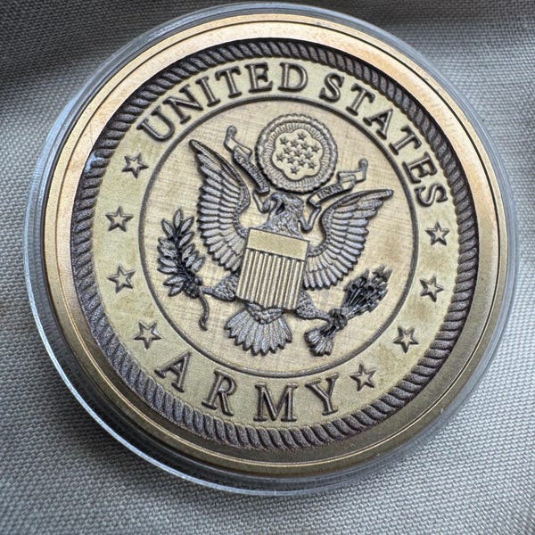 Us Army American Army Sign American Flag Chest Hands STL Model CNC ...