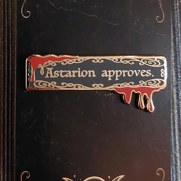 BG3 Companion Approval Badge Enamel Pins | Astarion, Karlach, Gale ...