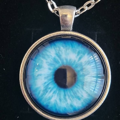 Eye Jewellery Realistic Eye Girlfriend Gift Human Eye Necklace Eye ...
