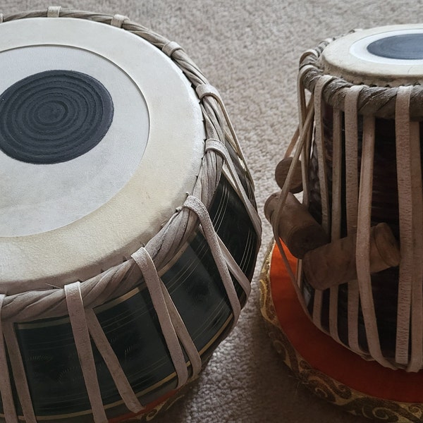 Sai Musical Handmade Wooden Dholak Indian Folk Musical Instrument Drum ...