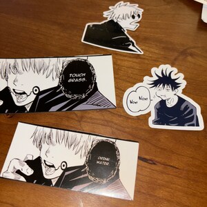 Gojo Satoru you Cryin' Sticker Jujutsu Kaisen - Etsy
