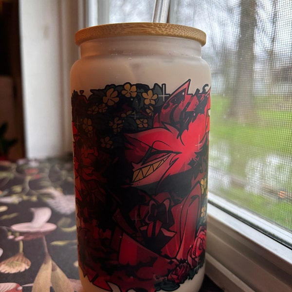 Radio Demon Glass Tumbler - Etsy