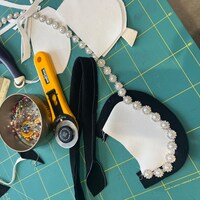 HOT FIX Trim 1-5 YARDS Gold Silver Metallic Rhinestone Glass Edging ...