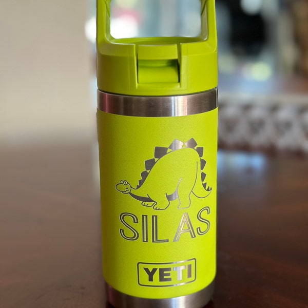 Personalized Yeti Jr Rambler Tumbler | Sippy Cup | Insulated Kid ...