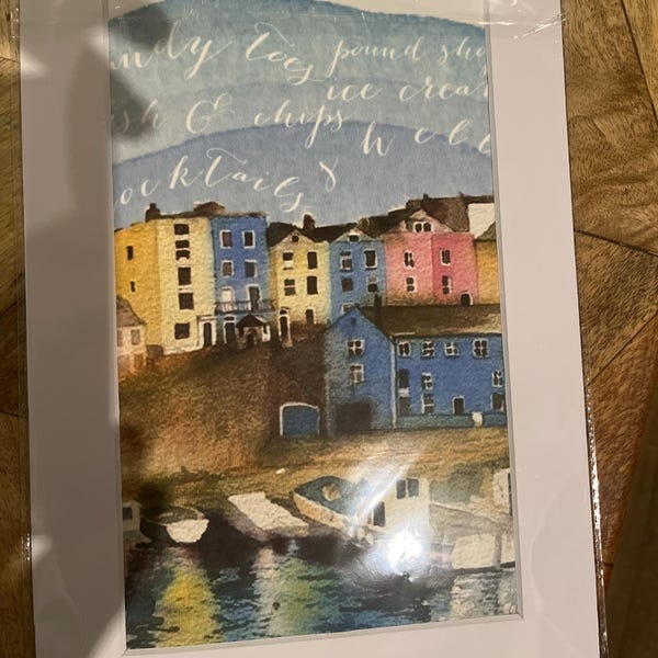 Mermaid Tail Print, Magical Mermaid Watercolour Art, Mermaid Decor ...