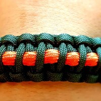 550 Paracord Survival Bracelet Covert Band Universal Handcuff Key ...