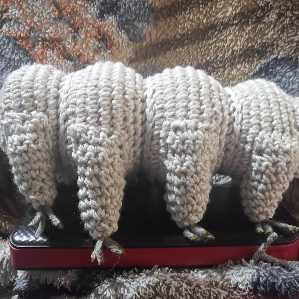Crochet Tardigrade or Water Bear PATTERN Amigurumi Tardigrade Crochet ...