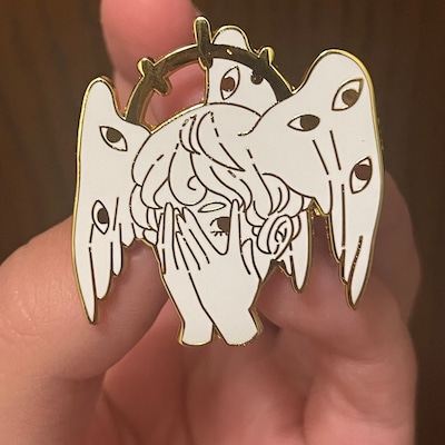 Seraphim Enamel Pin - Etsy