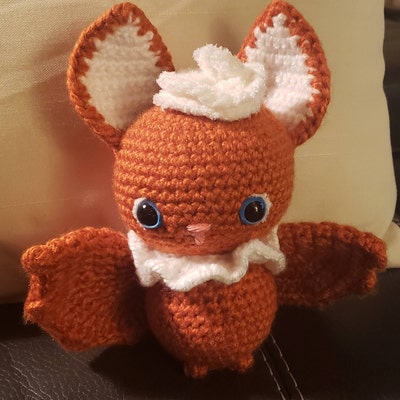The Little Bat Crochet Pattern Crochet Bat Bat Amigurumi - Etsy